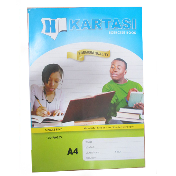 KARTASI EXERCISE BOOK A4 120PG SL | Office Mart