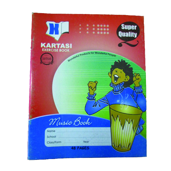 KARTASI EXERCISE BOOK A5 MUSIC 48PG | Office Mart
