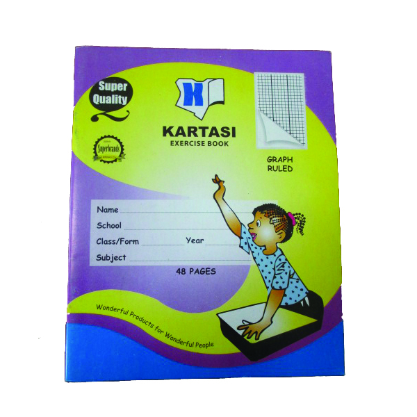 KARTASI EXERCISE BOOK 48PG GRAPH | Office Mart