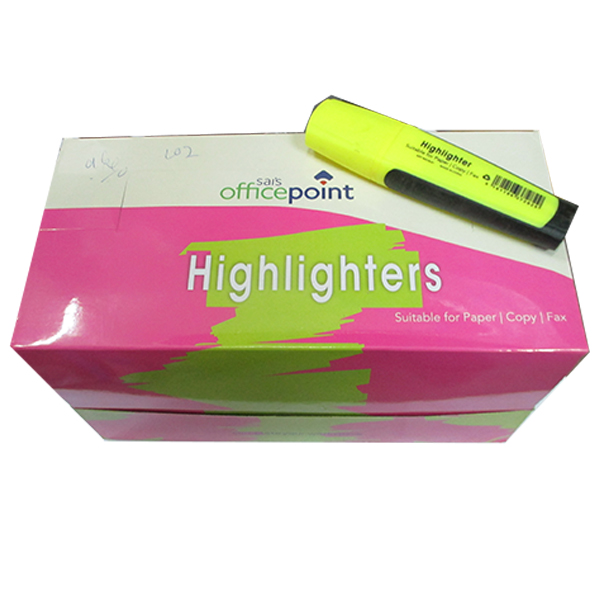 OfficePoint Highlighter HL-01 Yellow | Office Mart