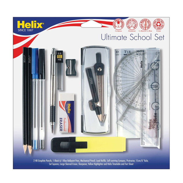 Helix Mathematical Set Ultimate 14 Set | Office Mart