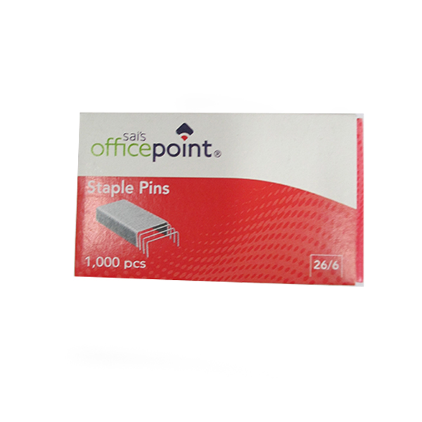OfficePoint Staple Pins 26/6 1000S | Office Mart