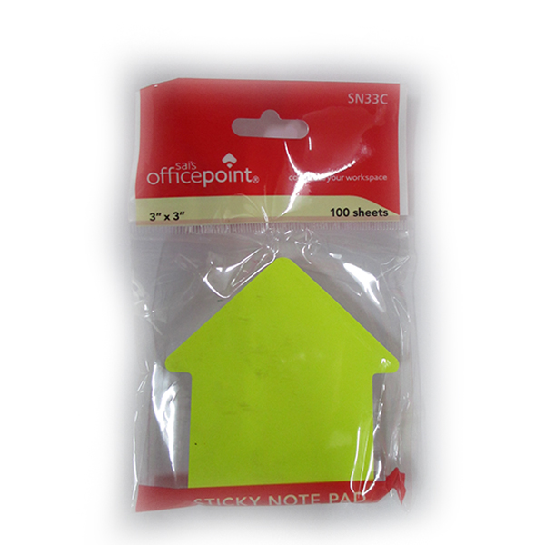 OfficePoint Sticky Notes House SN33C 5 Colour | Office Mart