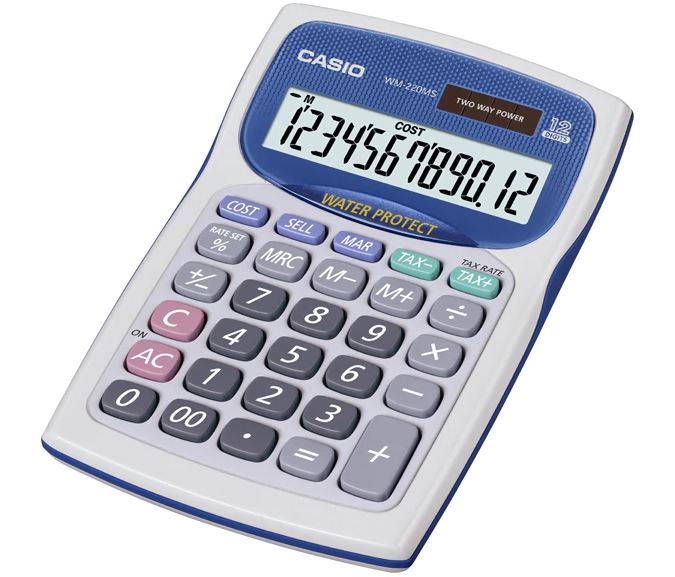 Casio 12 Digits WM220 Calculator | Office Mart