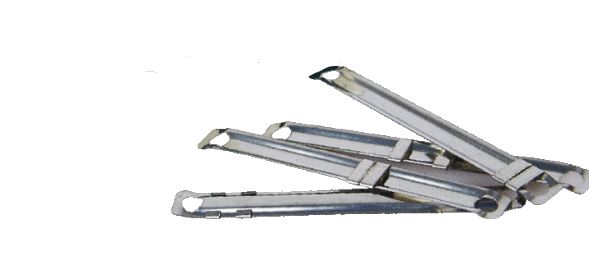 Officepoint File Fastener Metal 8CM FFM8 100 Pieces | Office Mart