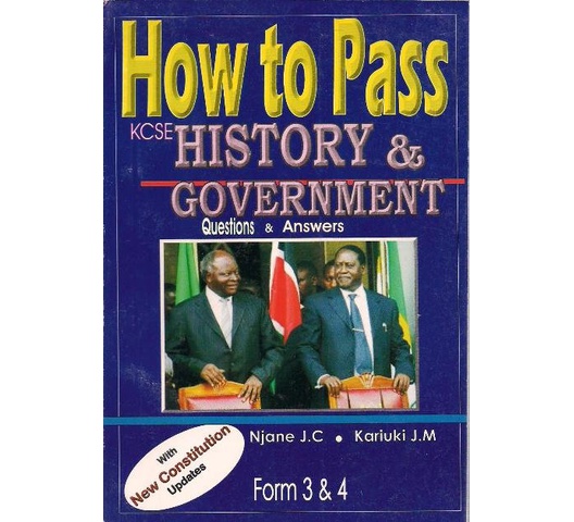 How To Pass History Form 3 & 4 | Office Mart