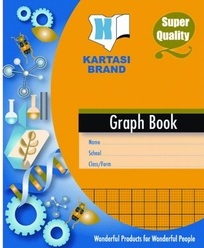 Kartasi Exercise Book A5 - 96 Pages Graph | Perfect for Graphing ...