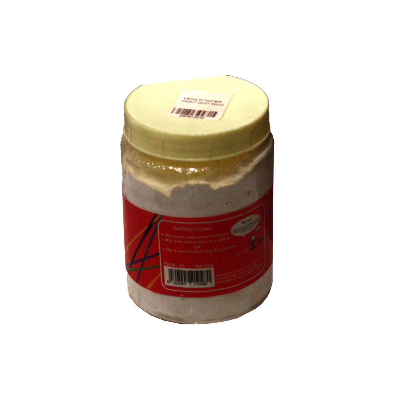 VEDA Powder Paint White 350g | Vibrant & Easy to Use | Office Mart