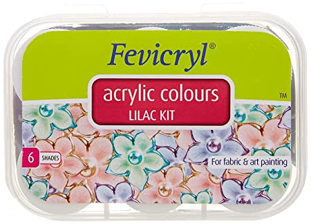 Fevicryl Acrylic Paint Lilac 60ml - Beautiful Blend of Color | Office Mart