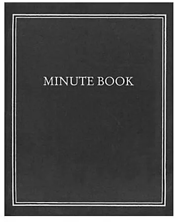 MINUTE BOOK 200PGS | Office Mart