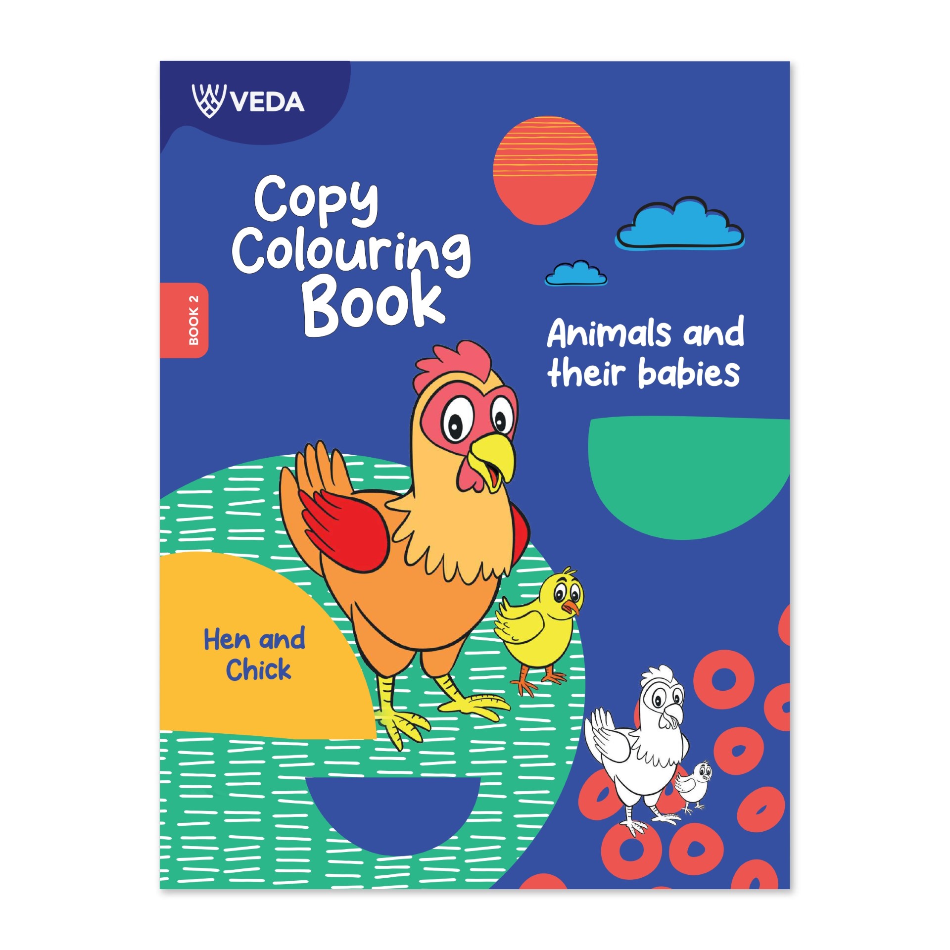 Explore the Animal Kingdom with VEDA Coloring Book | Office Mart