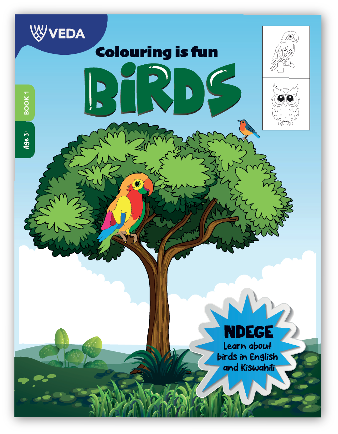 VEDA COLOURING IS FUN BIRDS (NDEGE) | Office Mart