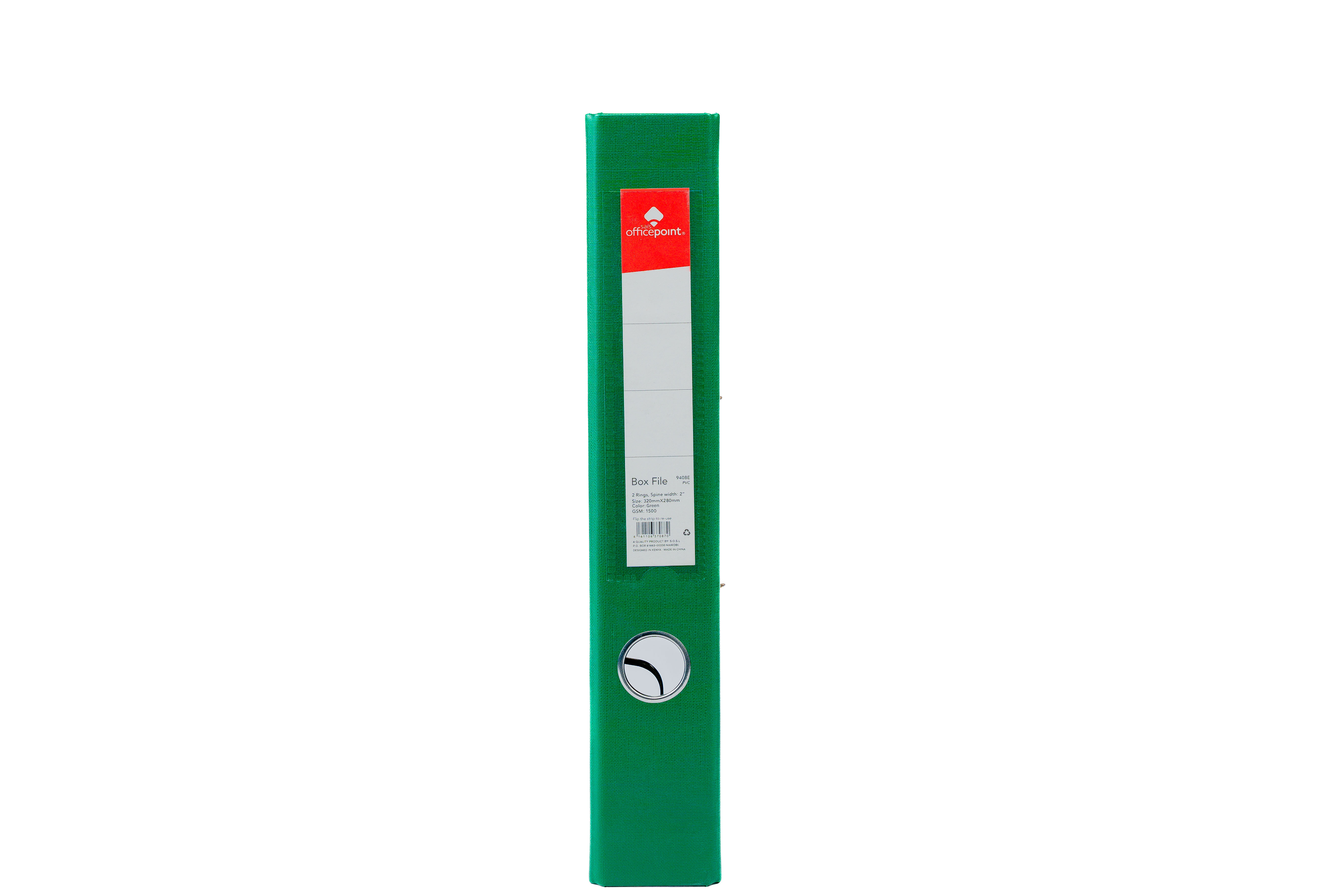 OfficePoint Box File A4 9408E Green | Office Mart