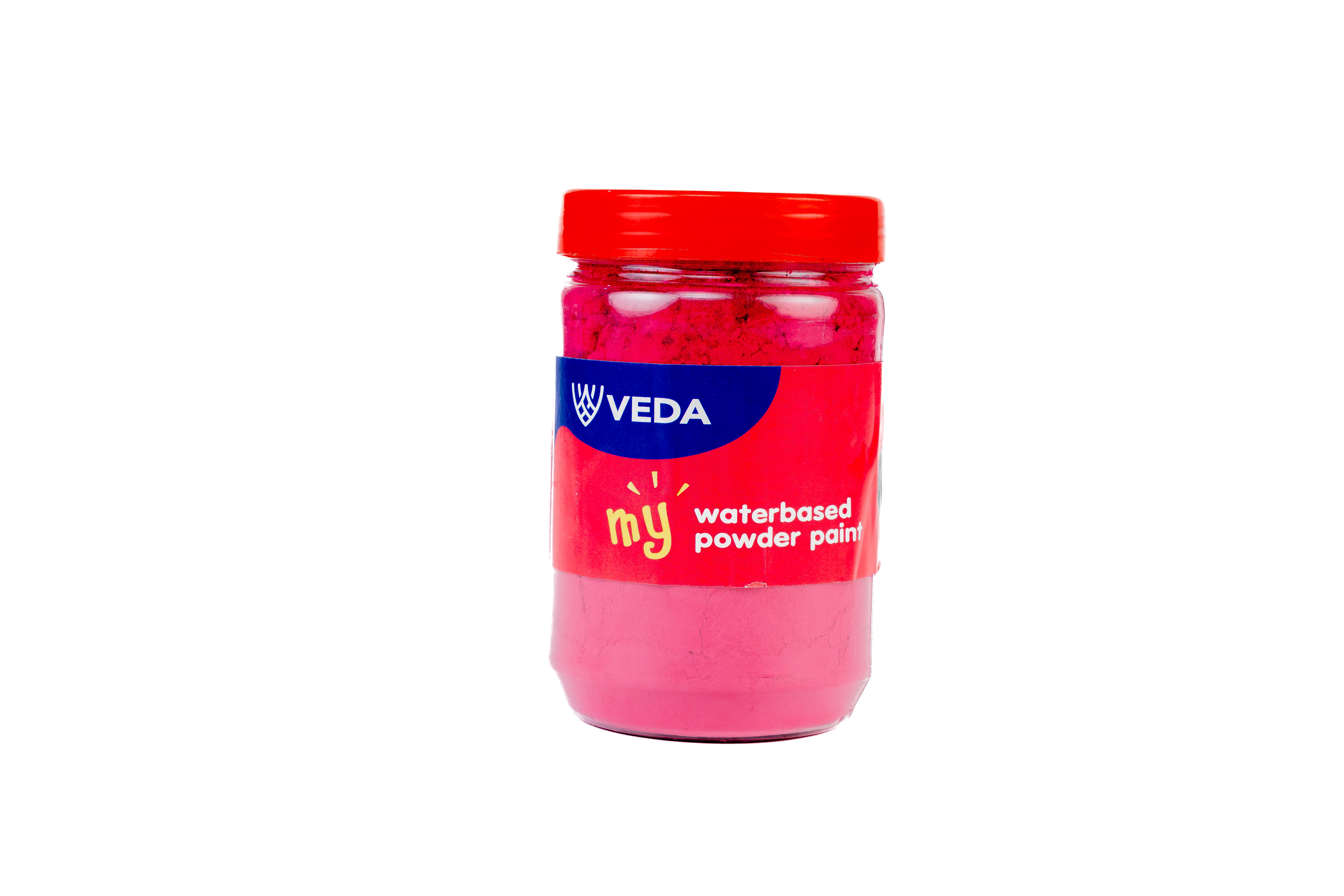 VEDA Powder Paint Pink 350g | Soft & Vibrant | Office Mart