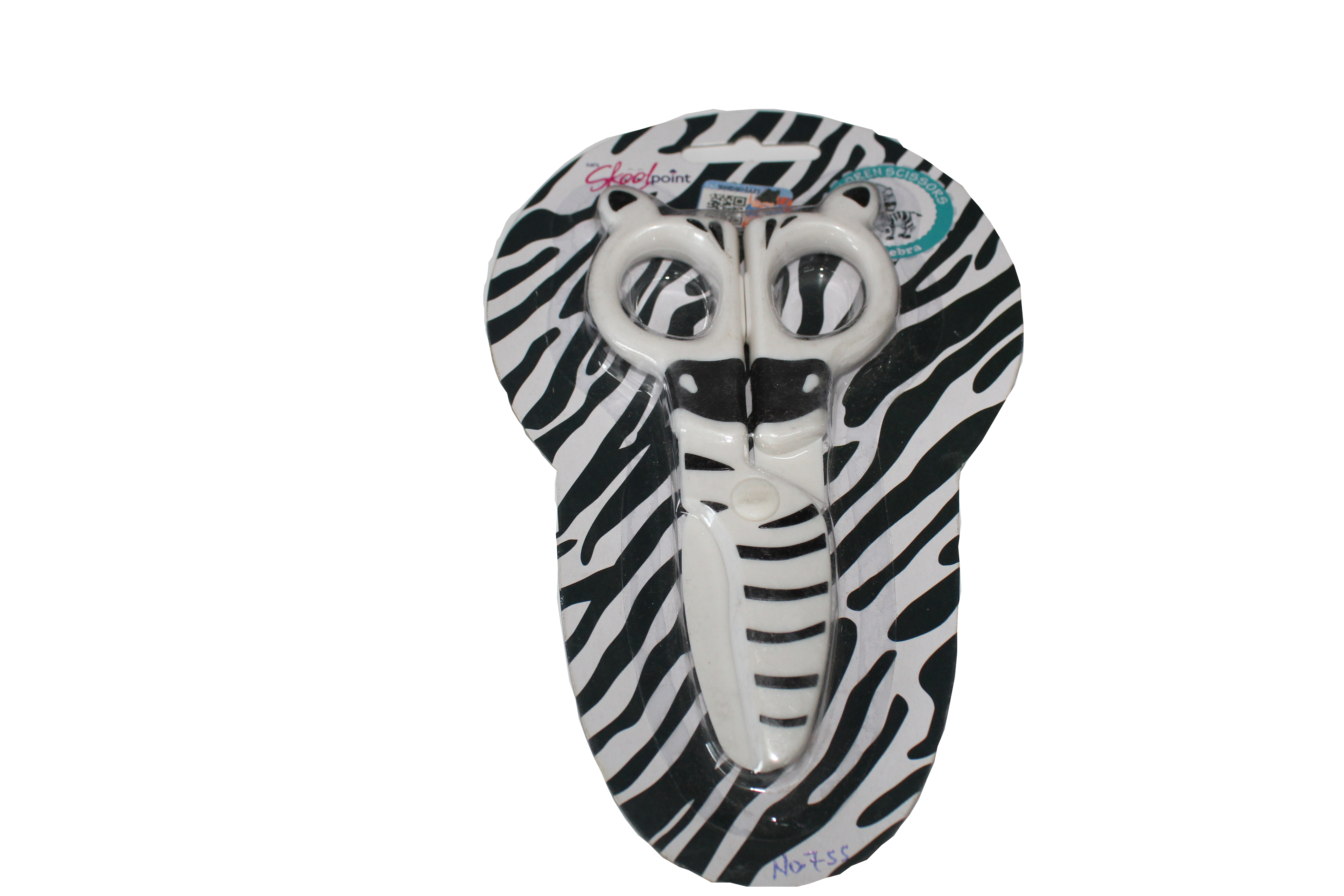 OfficePoint Zebra Children Scissors 755 | Office Mart