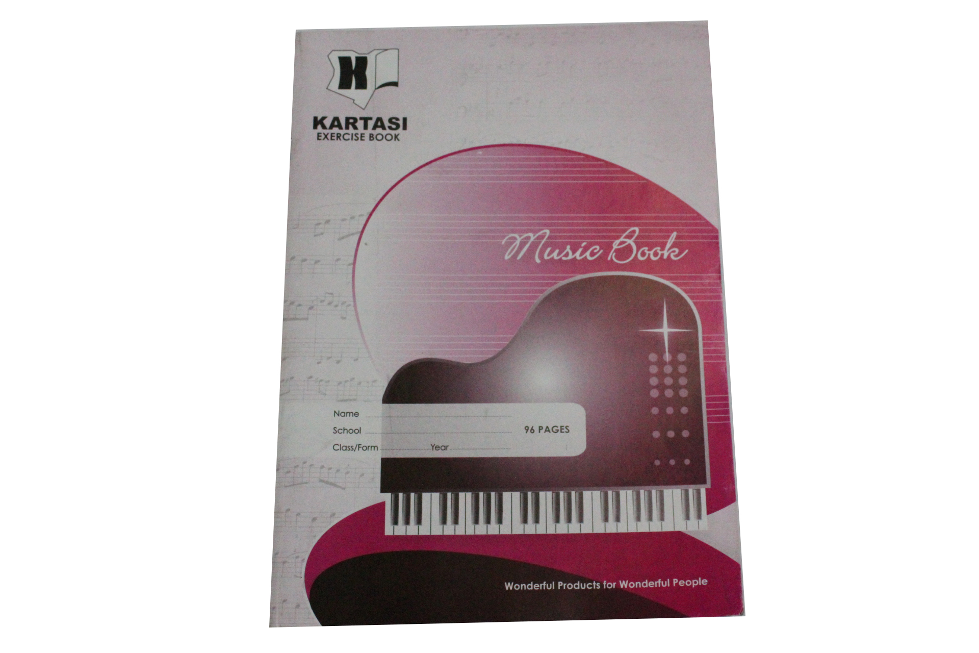 KARTASI EXERCISE BOOK A4 96PG MUSIC | Office Mart