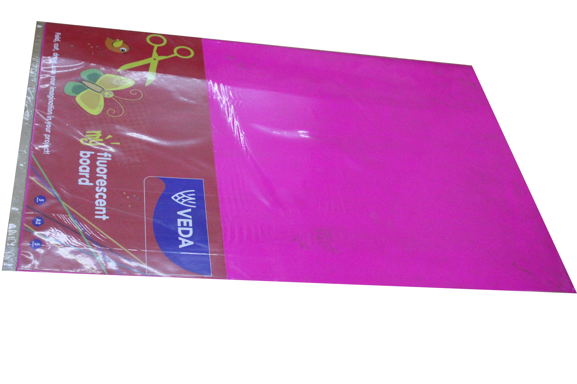 Veda Fluorescent Board A2 5 Sheet | Office Mart